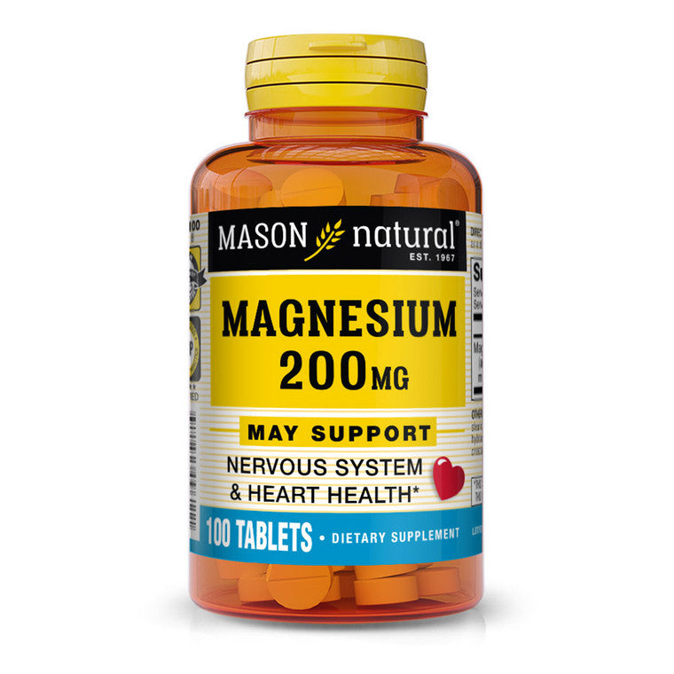 Magnes Tab 200mg Mas 100 – CommonFinds