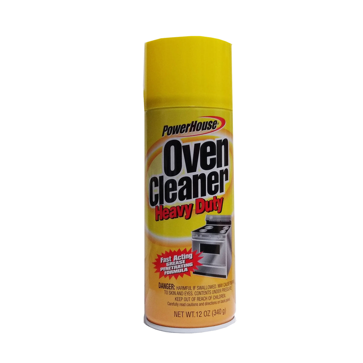 Powerhouse Oven Cleaner Heavy Duty, 12 Oz, 1 Each, By Delta Brands ...