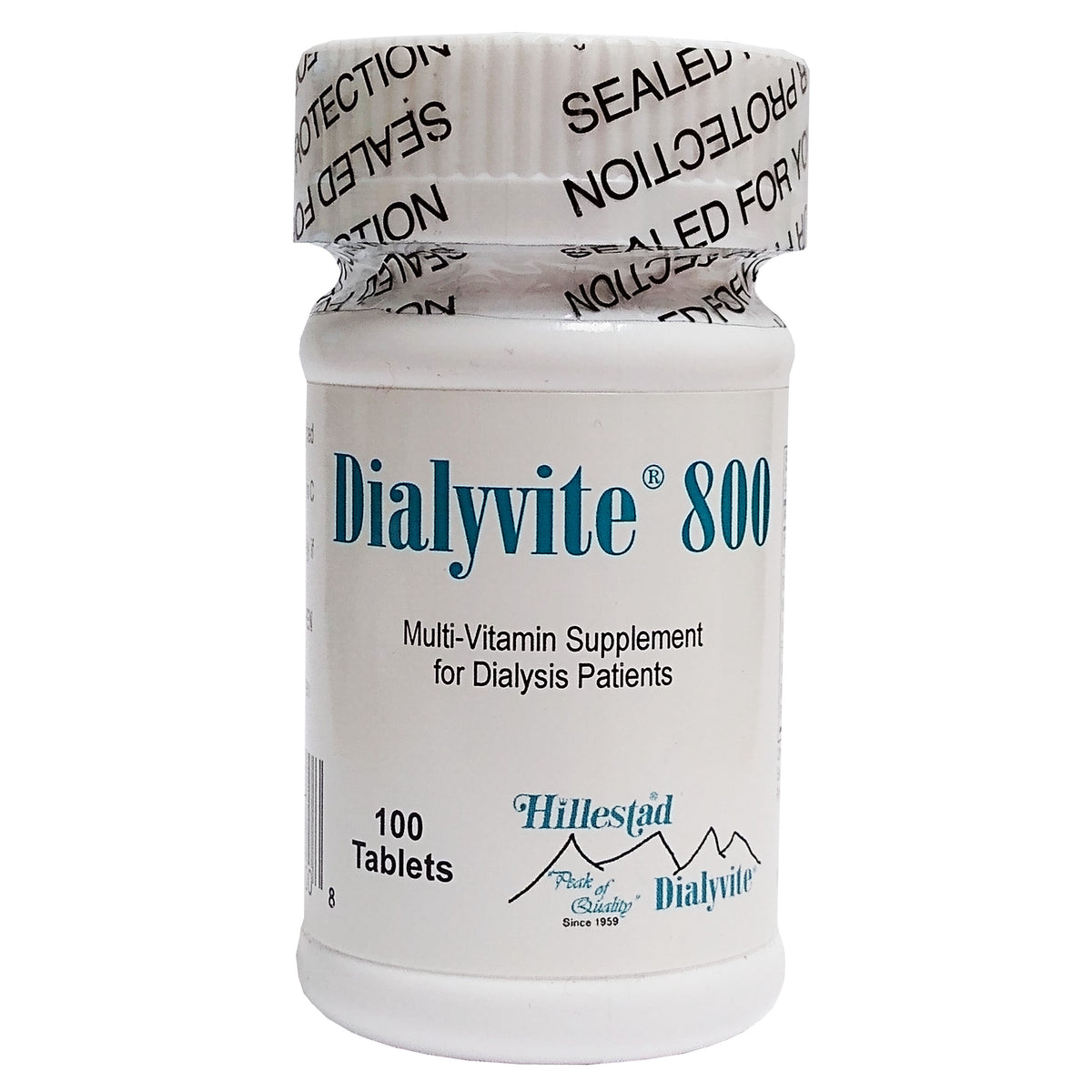 Dialyvite 800 Multi-Vitamin For Dialysis Patients, 100 Tablets, 1 Bott ...